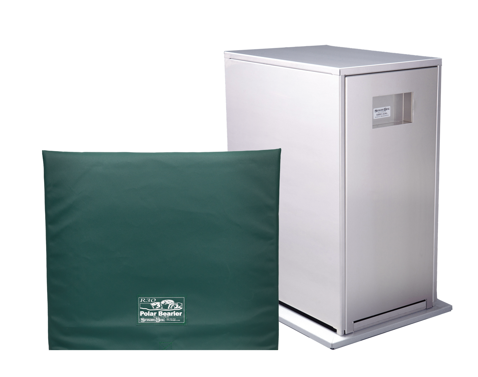 INSULATED ALUMINUM FRONT ENTRY - STRONGBOX