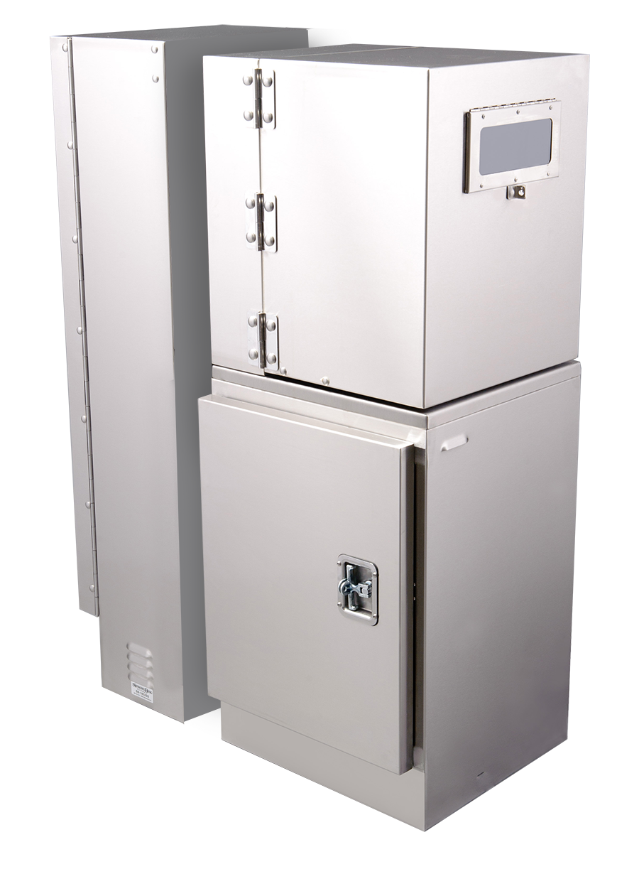 METER PEDESTAL WITH ENCLOSURE (MPE) - STRONGBOX