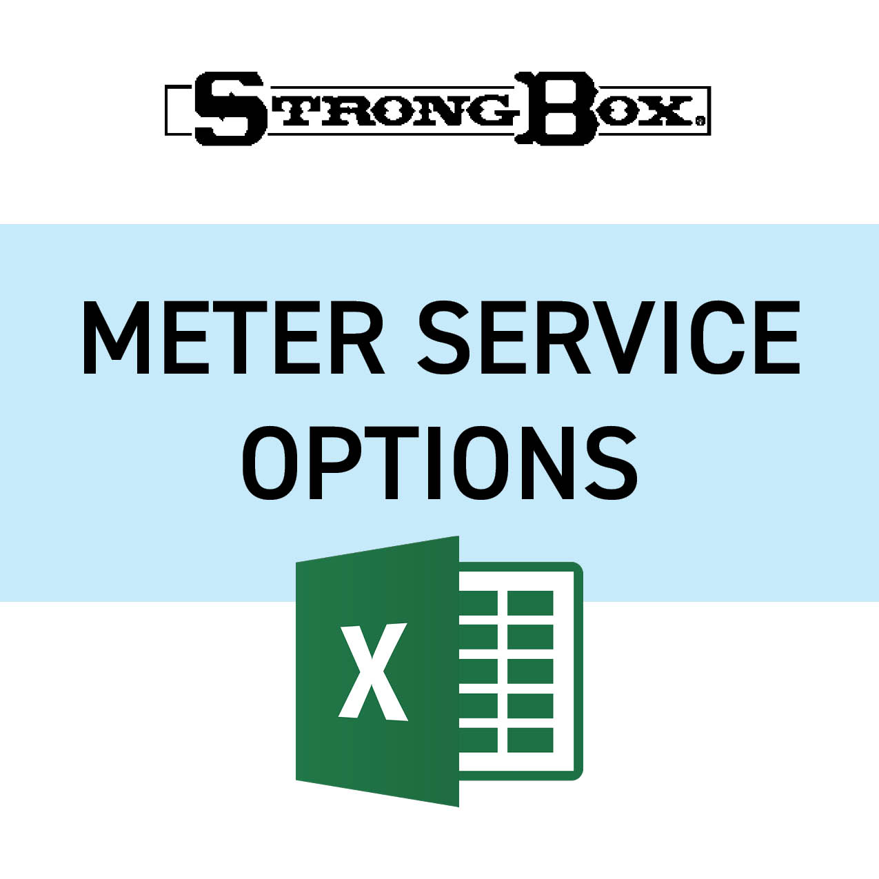 Meter Pedestal Service Options - STRONGBOX