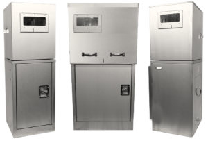 RING VS RINGLESS METER PEDESTALS - STRONGBOX